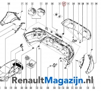 85284jd00a Klem bumper - Renault Magazijn - Renault onderdelen zowel ...